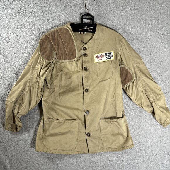 10X | Jackets & Coats | Vintage X Shooting Jacket Mens Size 44 Tan ...